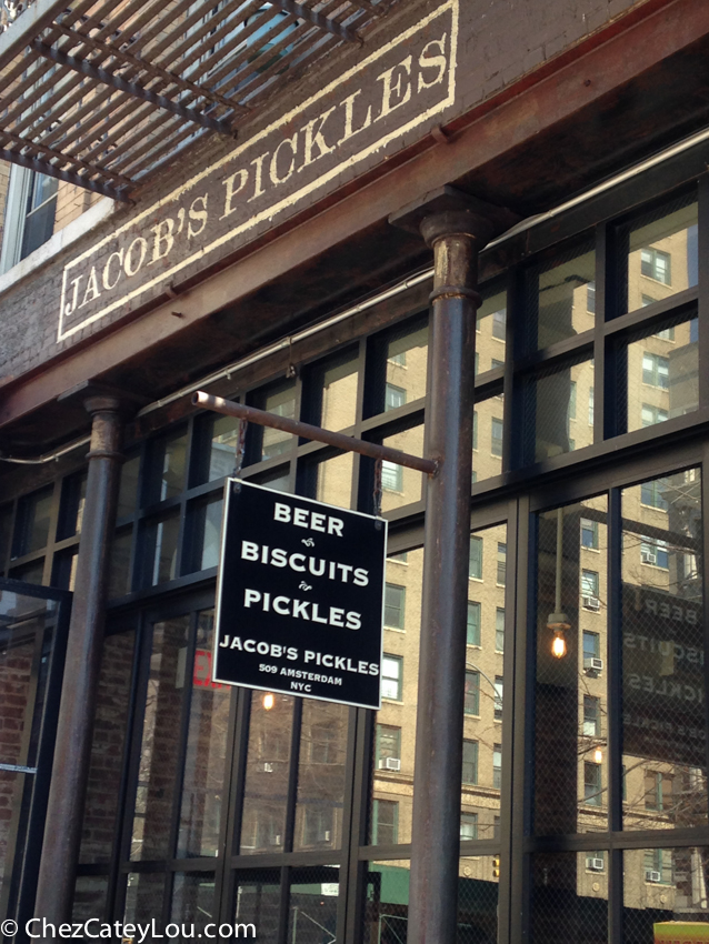 Jacob's Pickles - NYC - Chez CateyLou