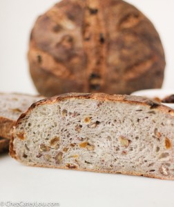 Golden Raisin Pecan Bread - Chez CateyLou